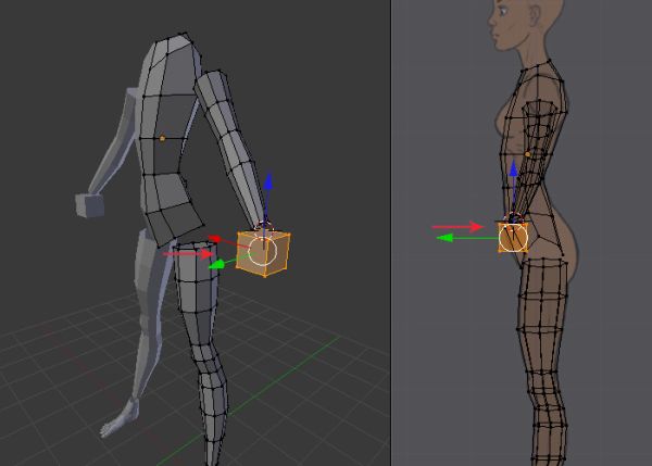 Blender 3d model step step - enastri